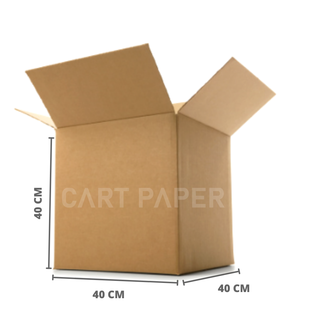 Caja De Embalaje 40X40X40 PACK Cart Paper Caja De Embalaje 40X40X40 PACK Cart Paper