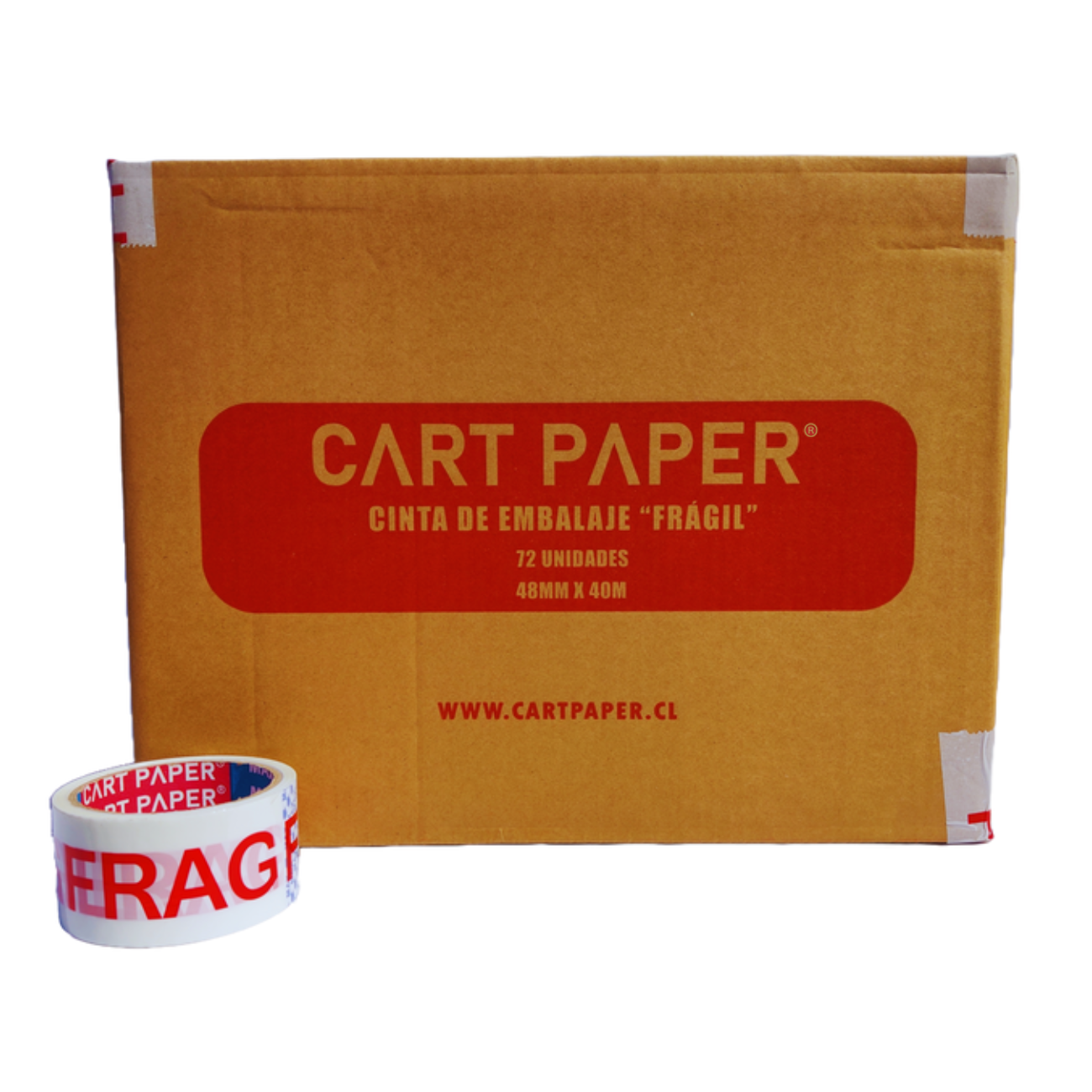 Cinta embalaje Fragil adhesiva – Cart Paper